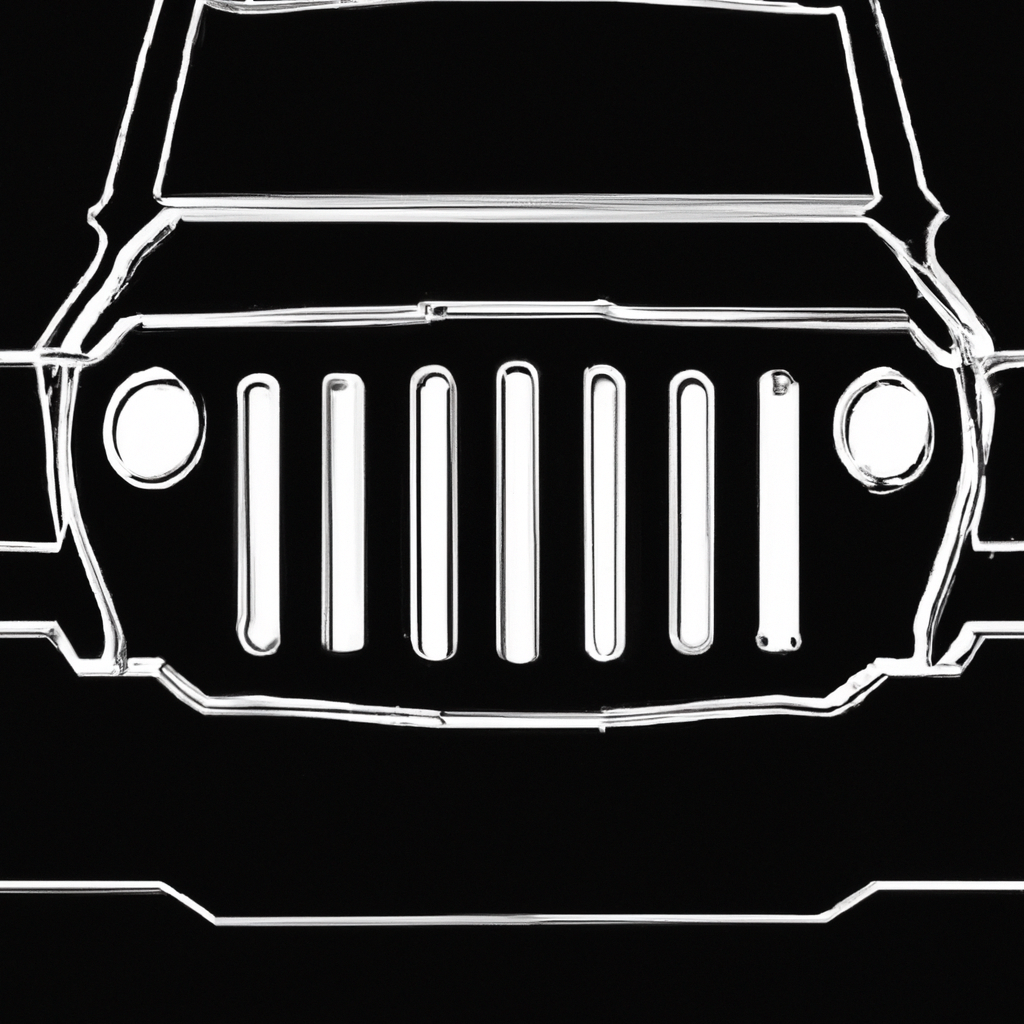Free Jeep Grill SVG - Vector Vibez